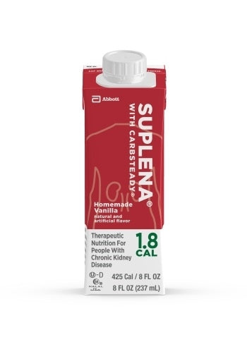 Suplena Therapeutic Nutrition with Carb Steady, Homemade Vanilla 8oz ...